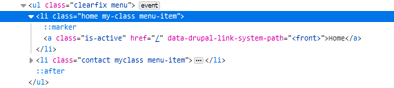 How To Add Custom Menu Item Attributes In Drupal 8 Codimth